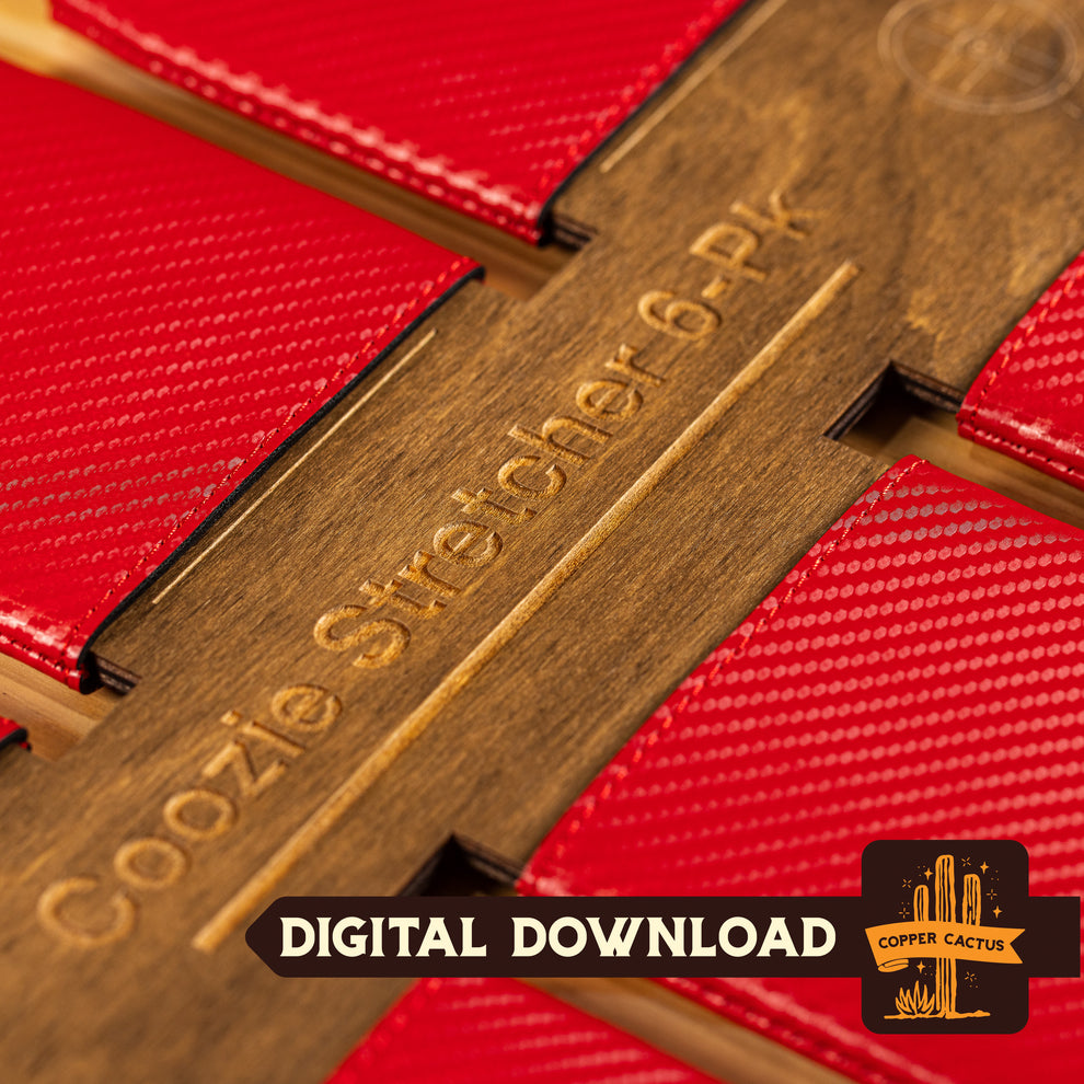 Coozie Stretcher - SVG File – Copper Cactus Collective